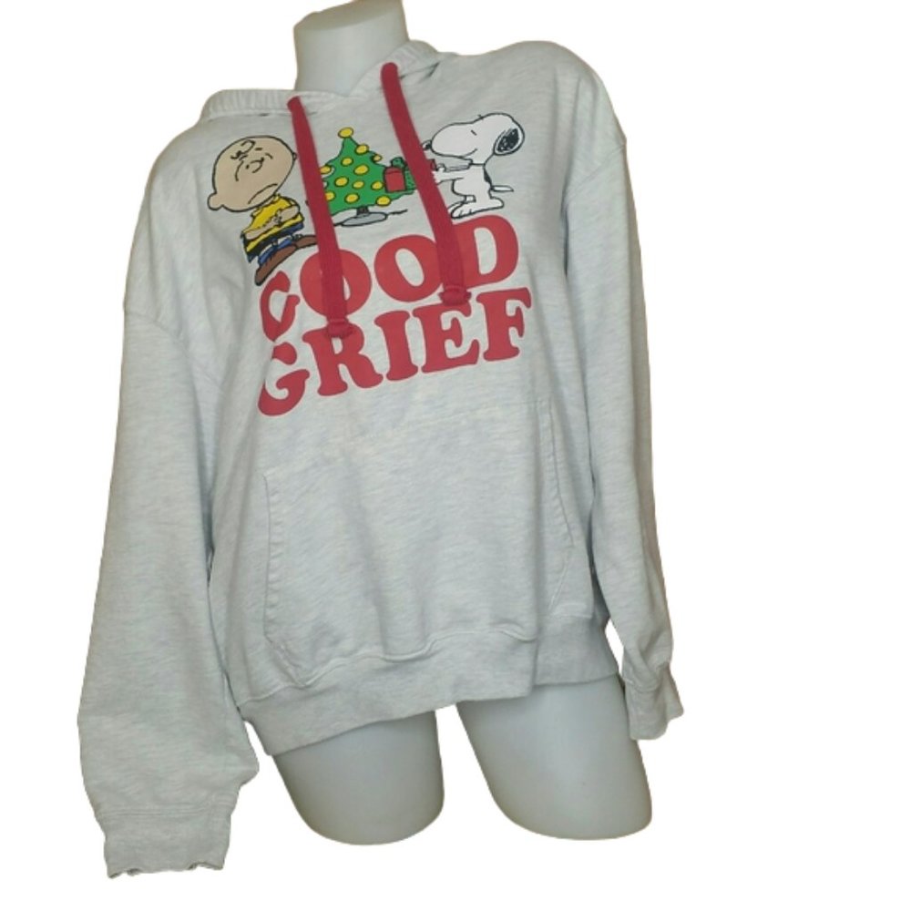 Good Grief Charlie Brown & Snoopy Sweatshirt Xxl - Gem